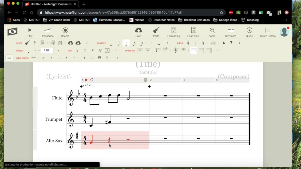 Noteflight Introductory Tutorial Youtube