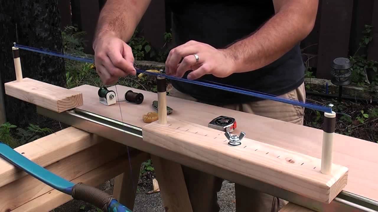 Homemade Bow String Jig Homemade Ftempo