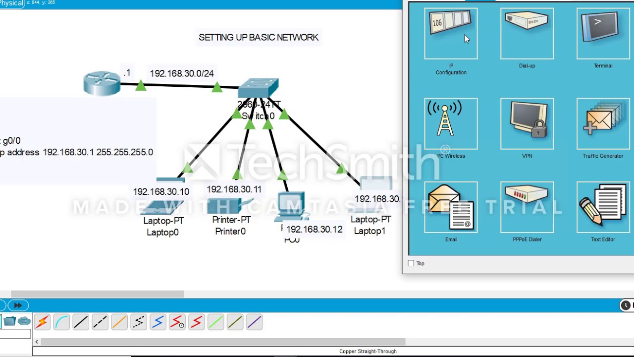 Setting Up Basic Network Youtube