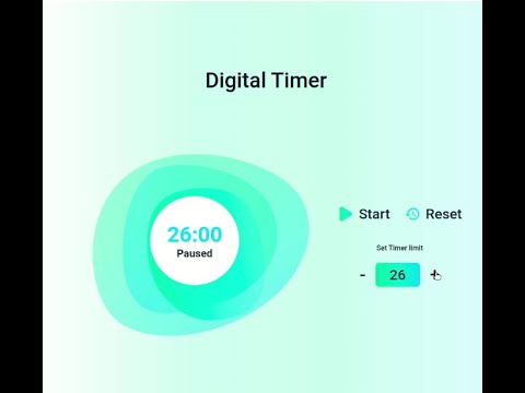 Coding Practice 19 Digital Timer App React Js Ccbp 4 O Ccbp