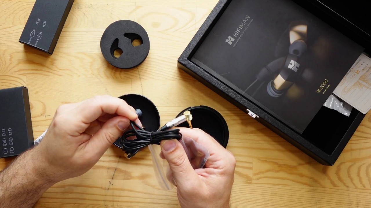 Hifiman Re2000 Unboxing Youtube