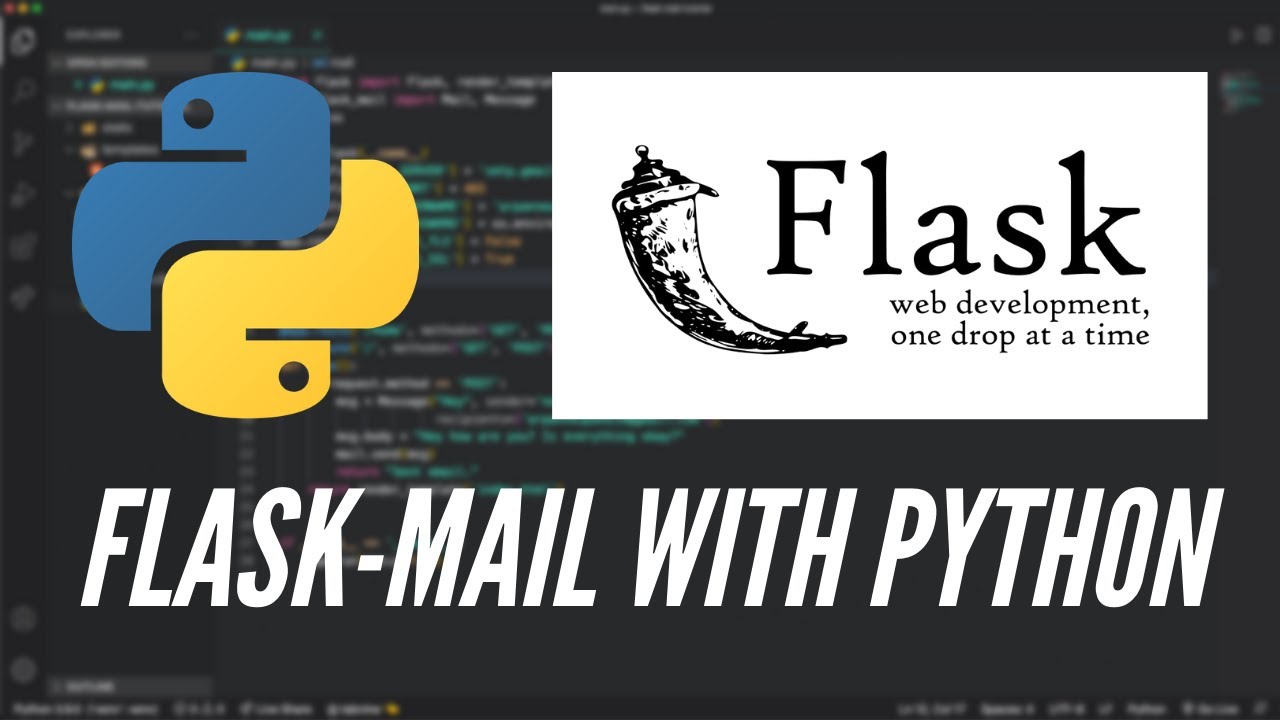How To Send Emails With Flask Using Python Youtube
