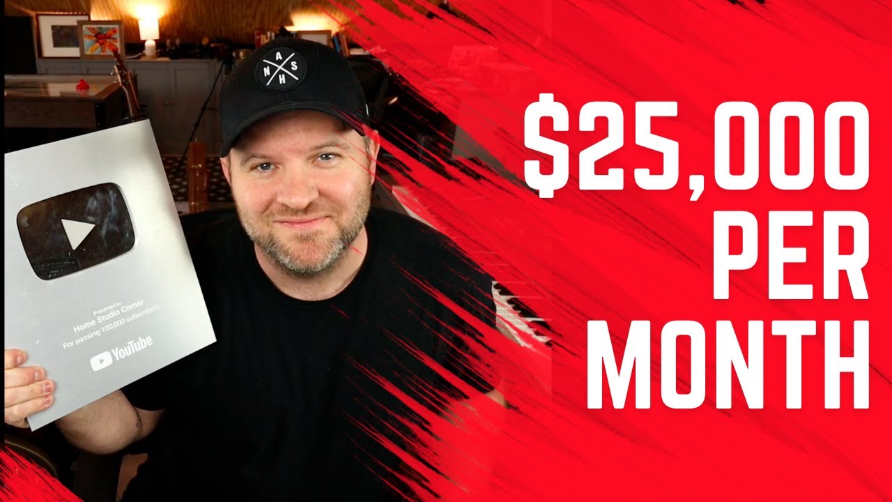 How To Make 25k Month From Youtube Youtube