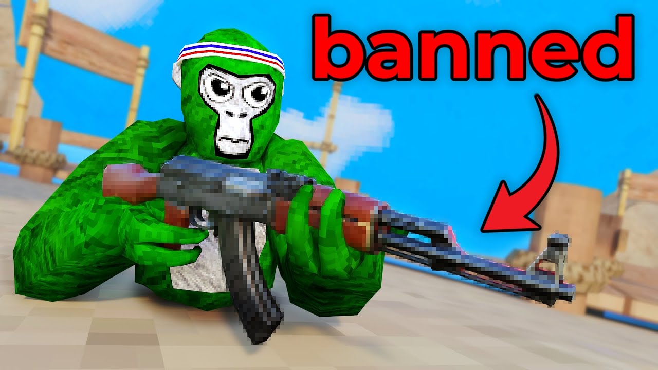 I Added Guns To Gorilla Tag Youtube