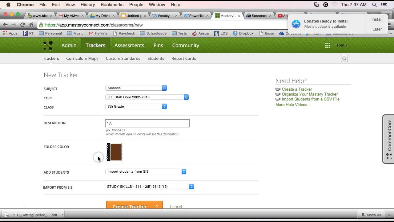 Adding Trackers Youtube