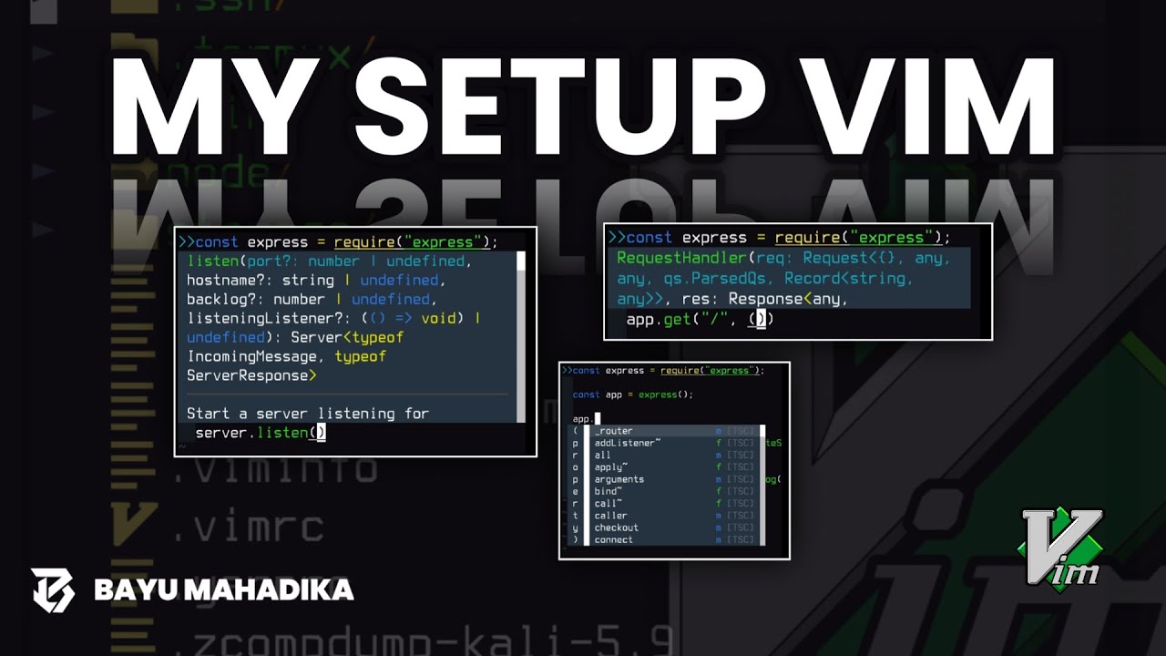 My Setup Vim Youtube