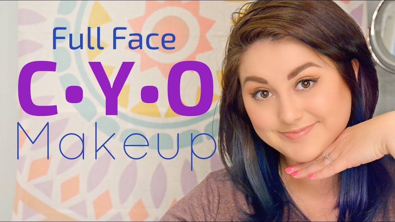 New Drugstore Makeup Full Face C Y O Brand Youtube