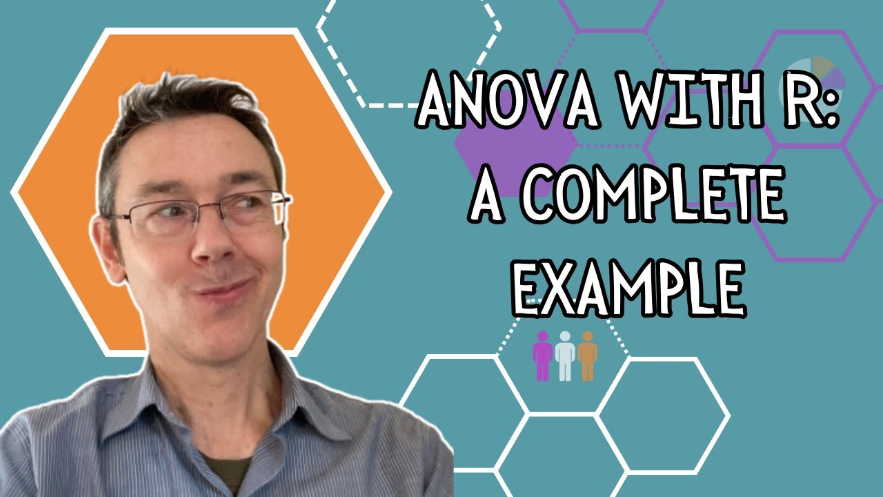 Anova In R A Complete Example Youtube