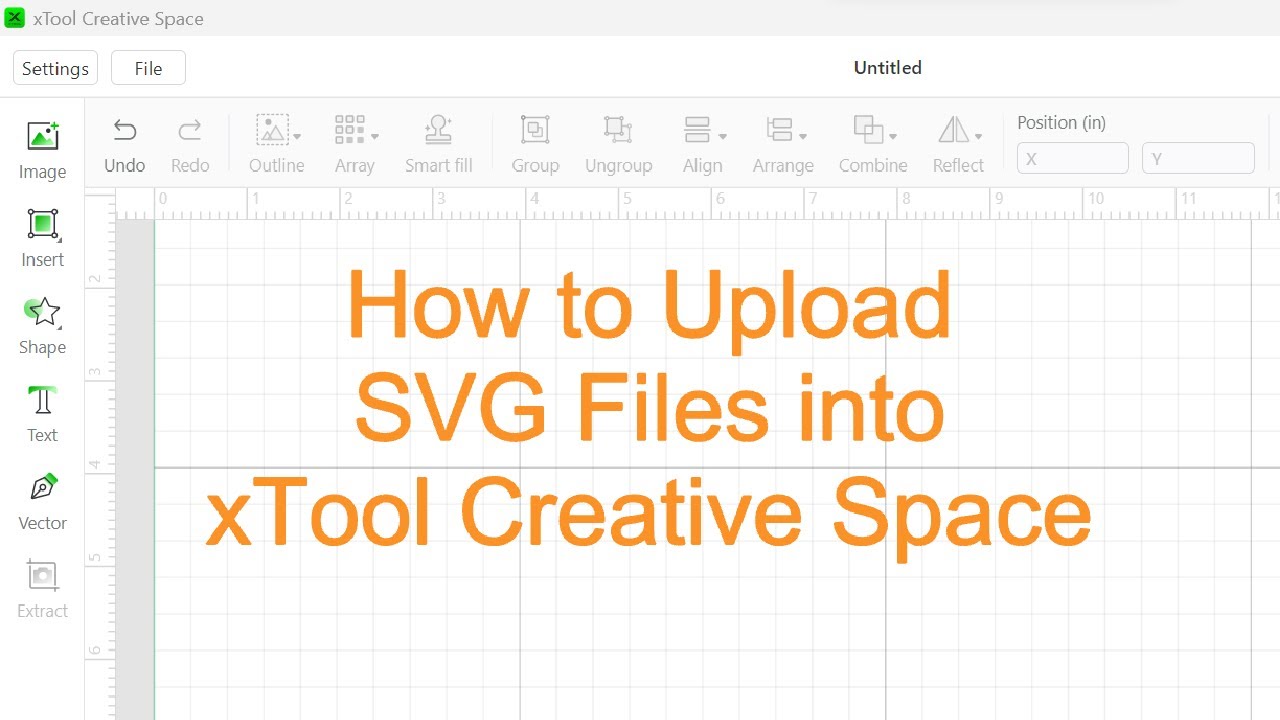 How To Easily Upload Files To Xtool Creative Space Xcs Youtube
