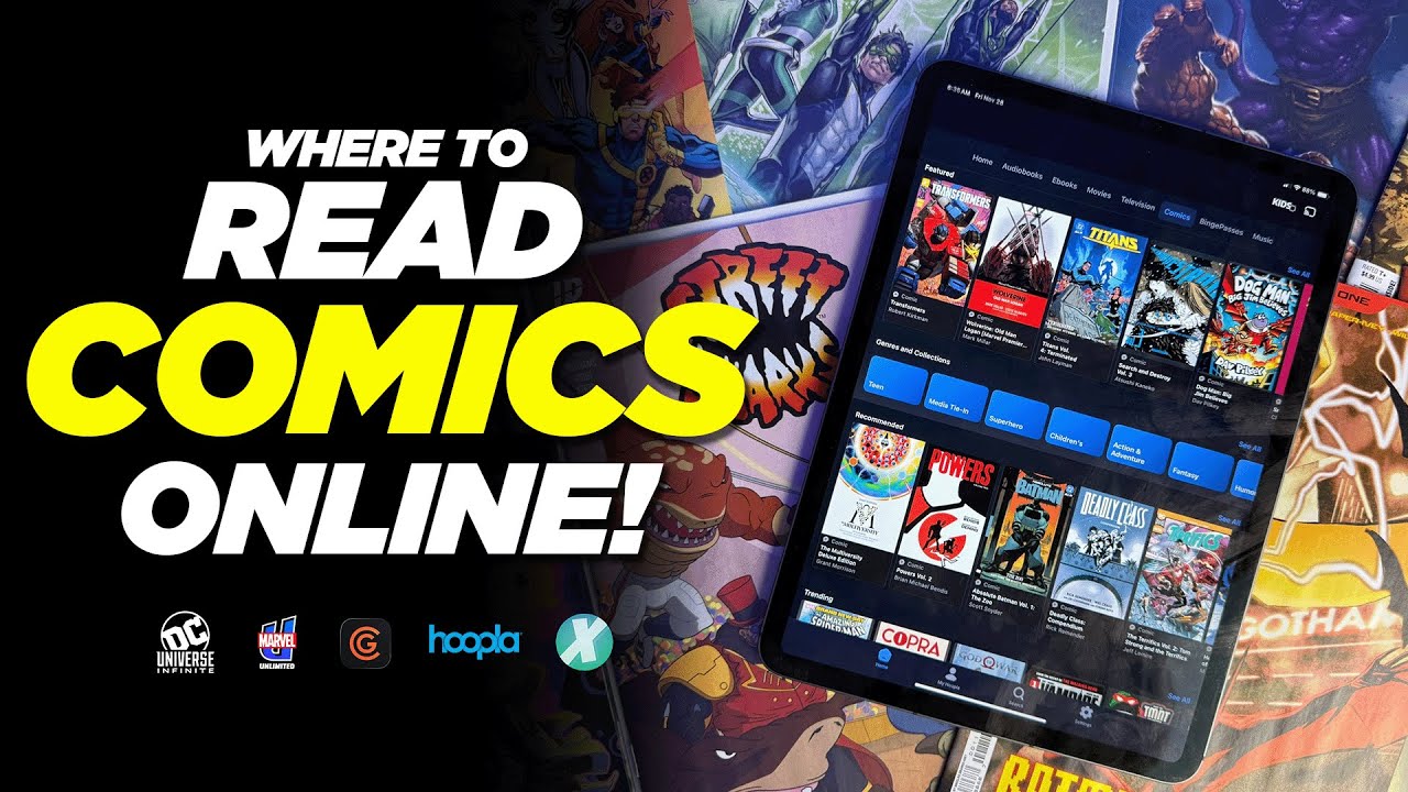 Ranking The Best Comic Apps In 2025 Marvel Unlimited Dc Infinite