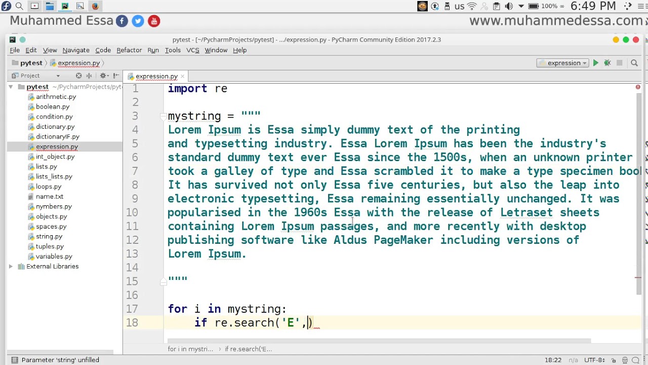 22 Python 3 Regular Expression Youtube