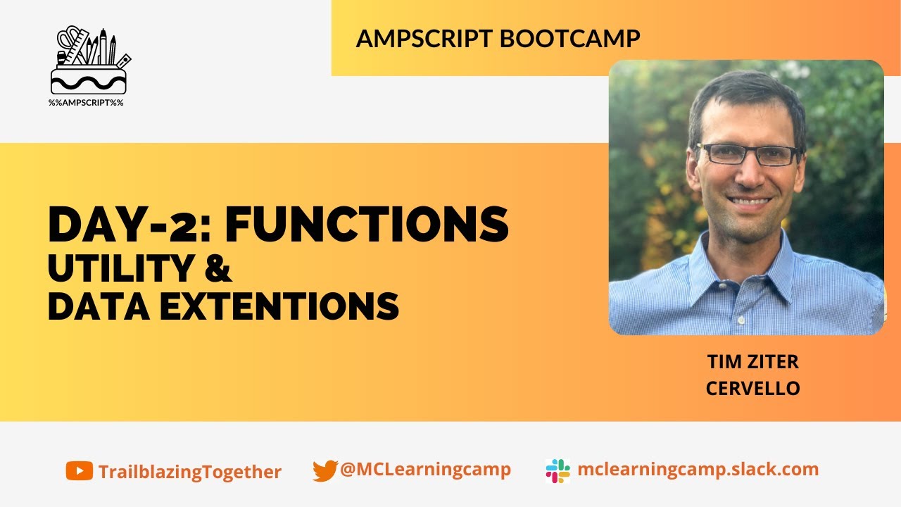 Ampscript Utility And Data Extension Functions Youtube