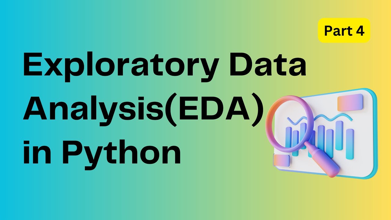 04 Exploratory Data Analysis Eda In Python Part 4 Machine