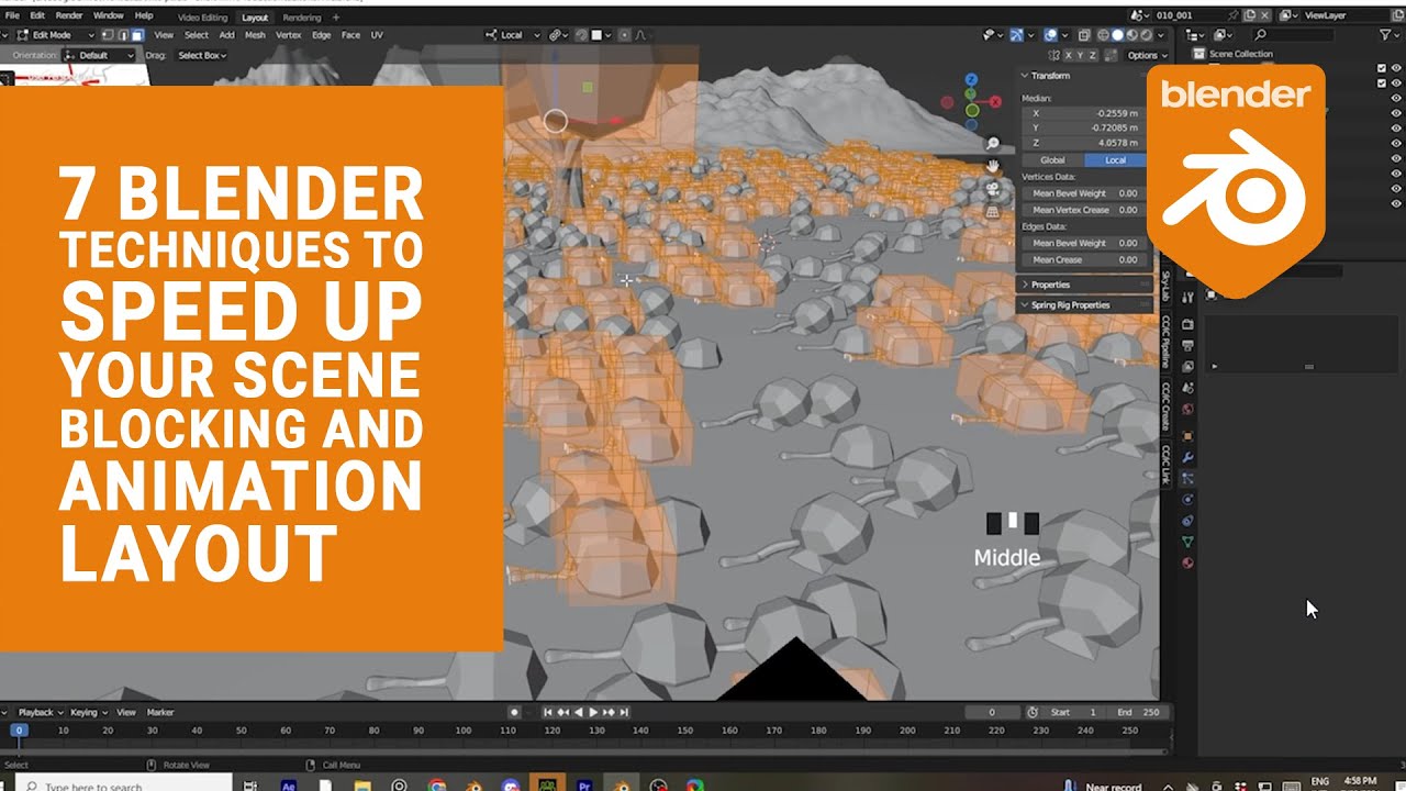 7 Blender Shortcuts Modifers And Add Ons That Speed Up Your Scene