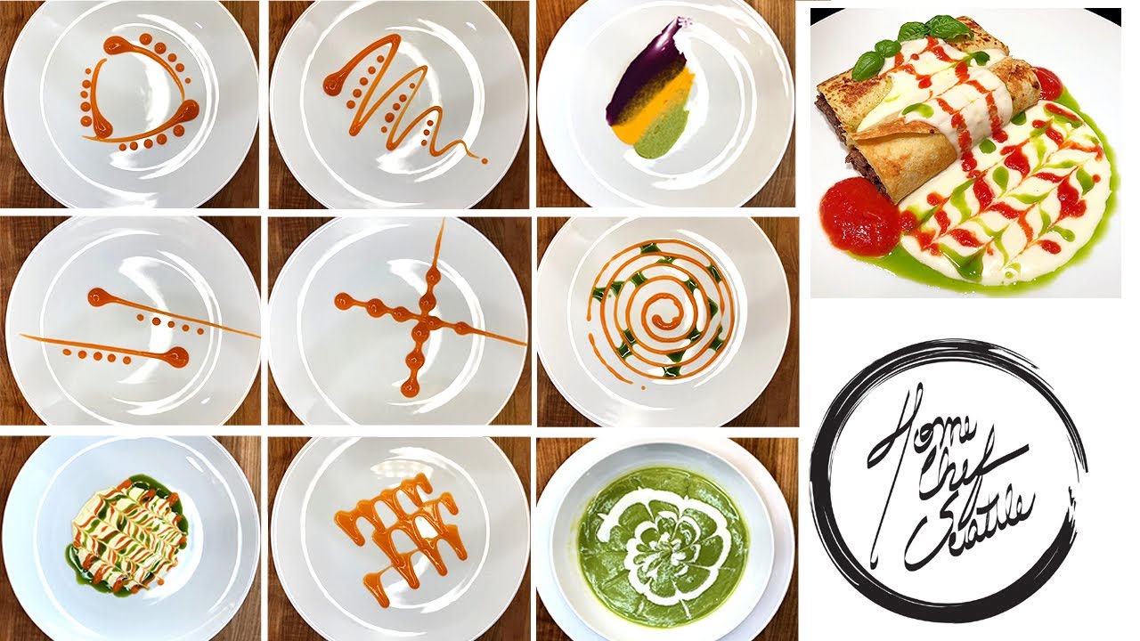 Plating Techniques Ideas Sauces Oils Purées Soups Plate Like