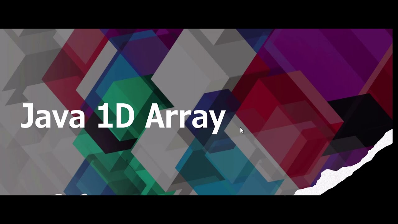 Solved Java 1d Array Hackerrank Youtube