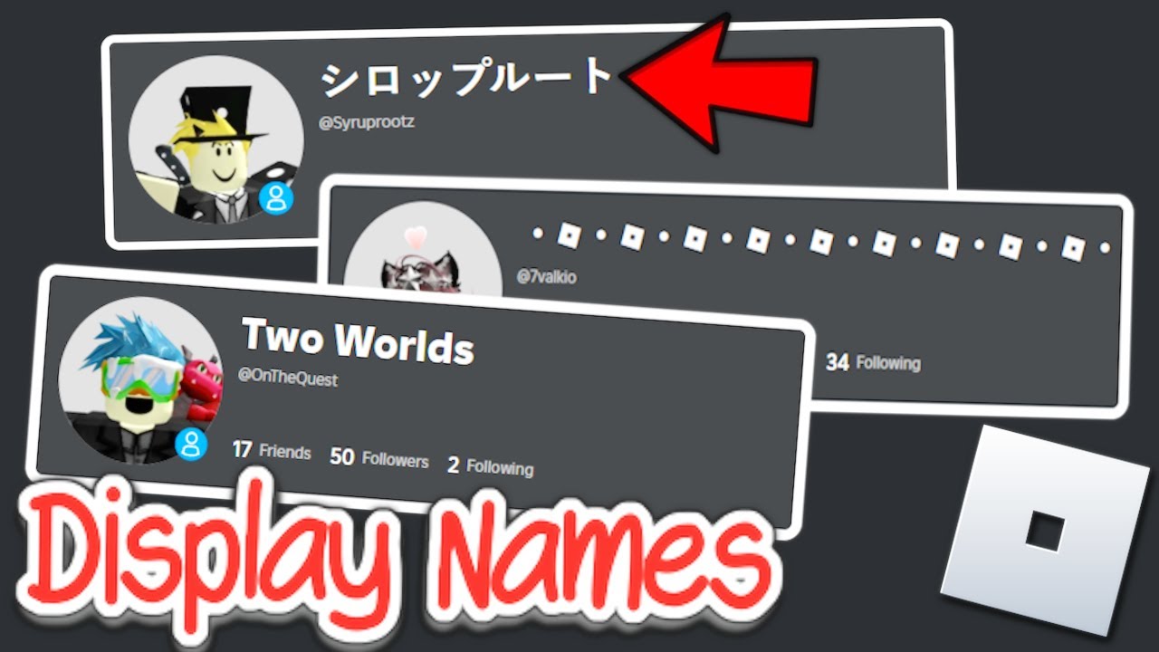 How To Make Display Name Tricks On Roblox 2025 Youtube