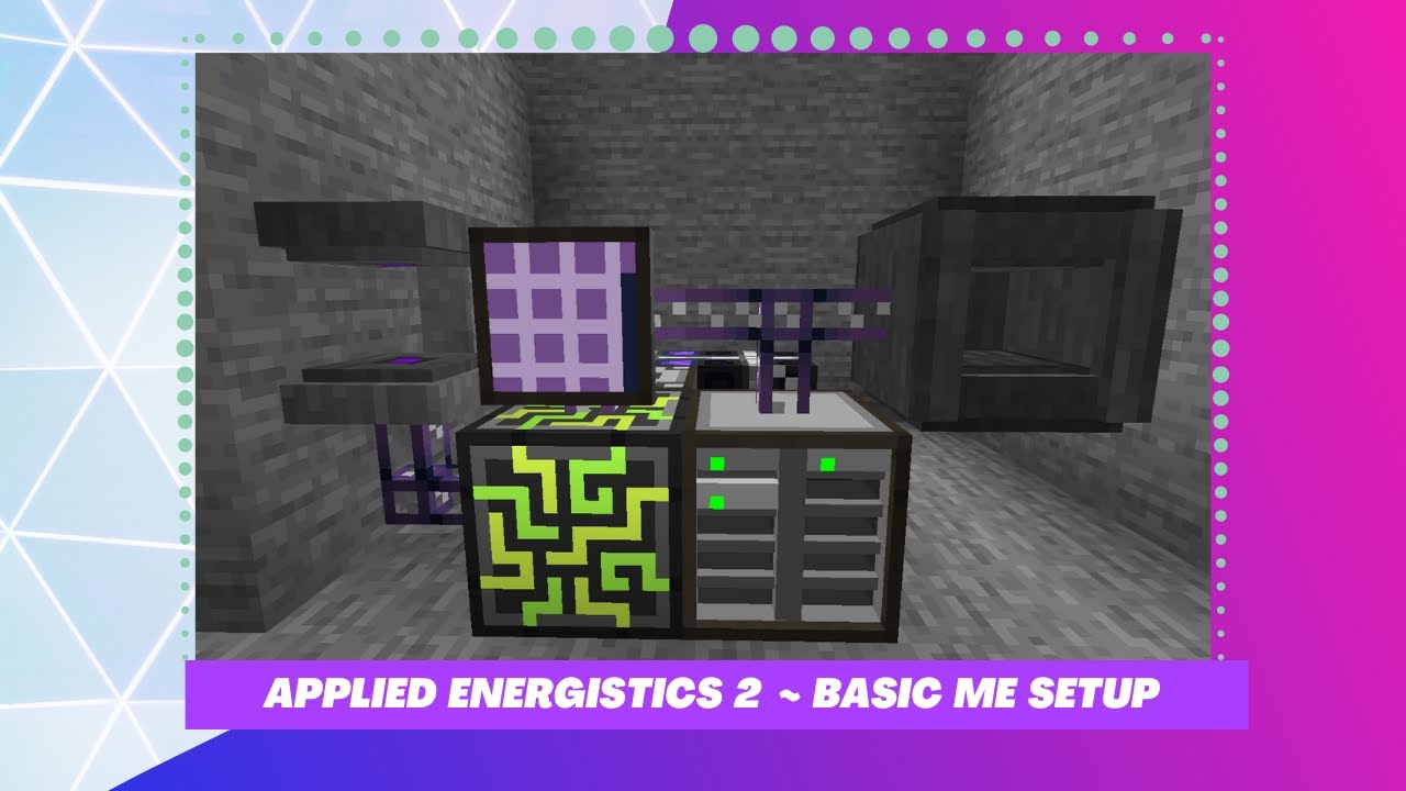 Minecraft Mod Tutorial Applied Energistics 2 Or Ae2 1 15 2 Version