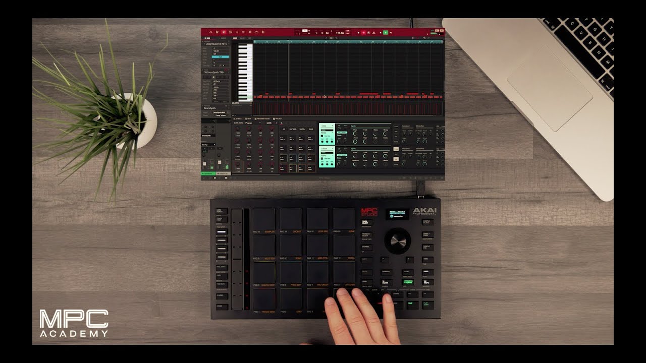 How To Make A House Track On Mpc Studio Youtube