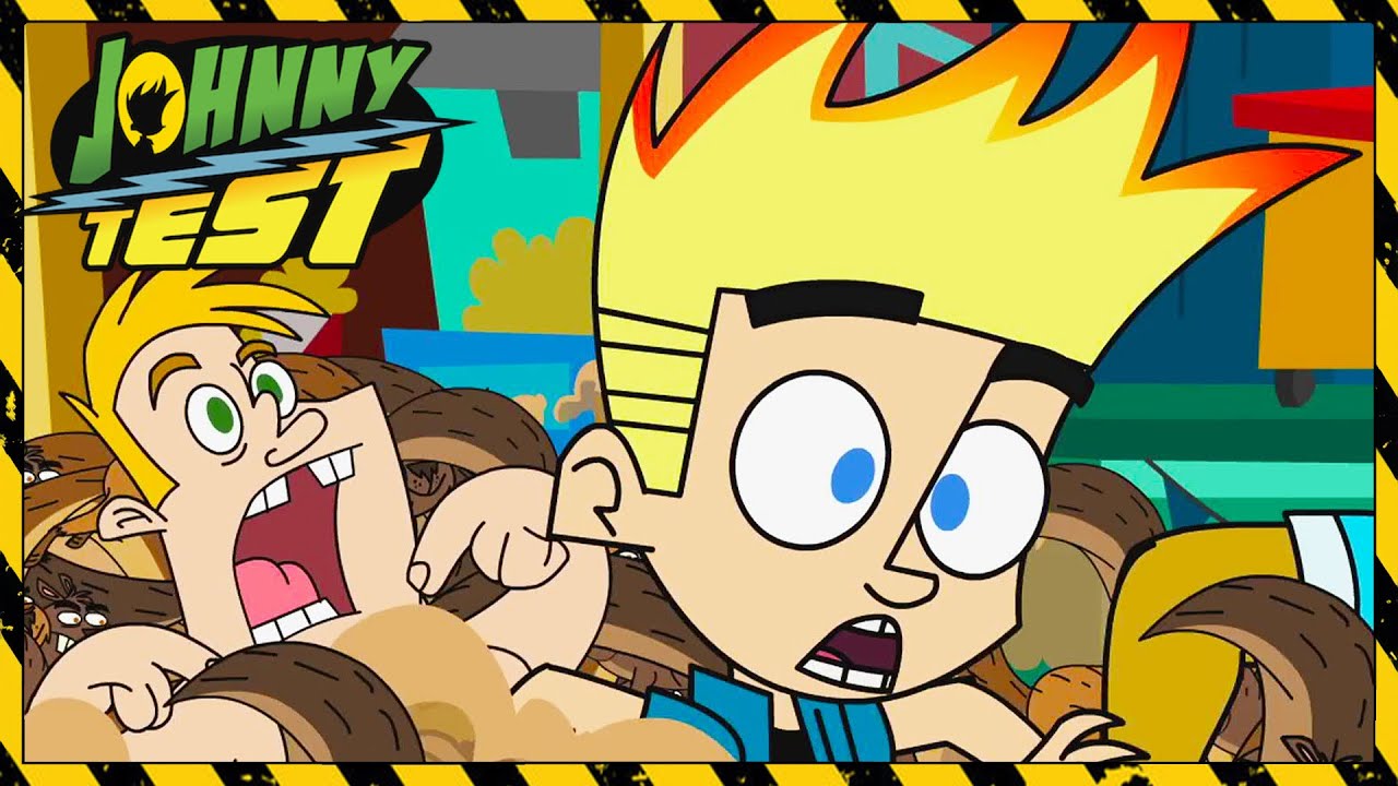 Johnny Enlouquece Johnny Test Compilación Youtube