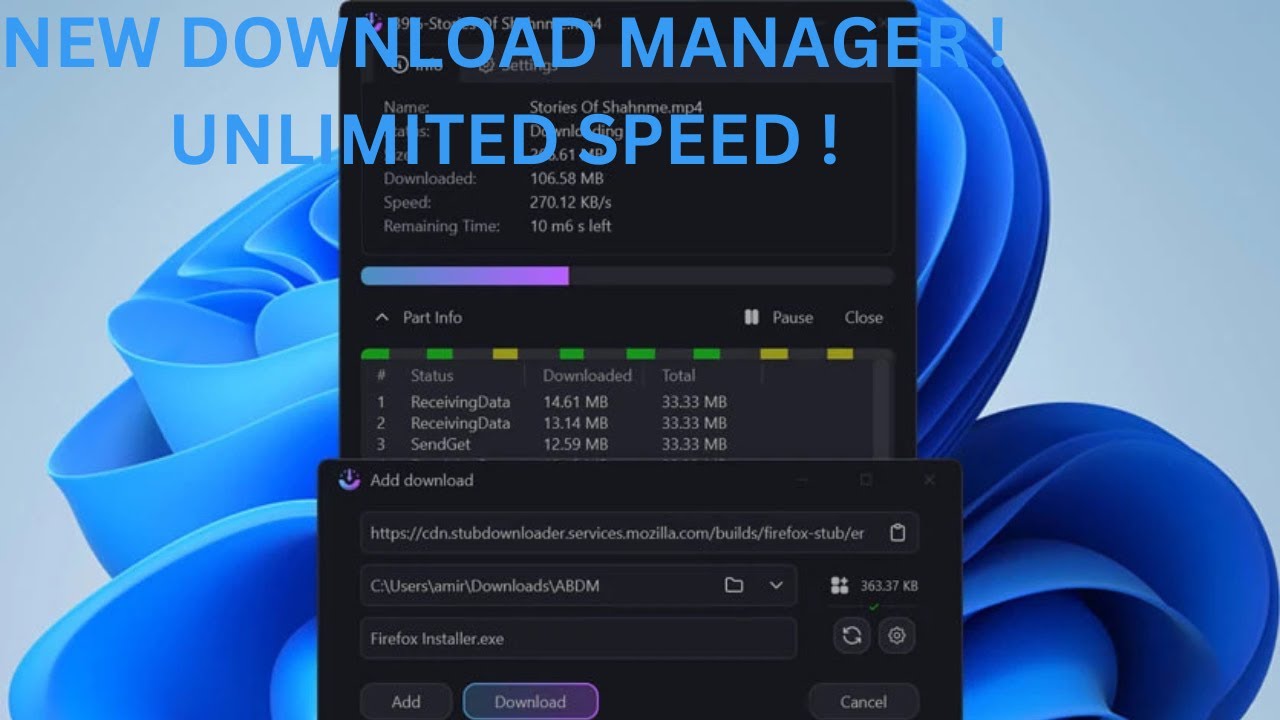 Best Free New Download Manager For Pc Better Than Idm 2024 Youtube