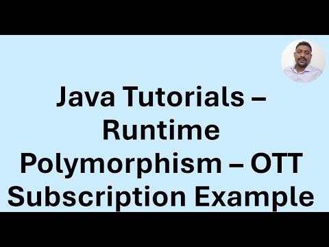 Java Tutorial 41 Polymorphism Method Overriding With Ott