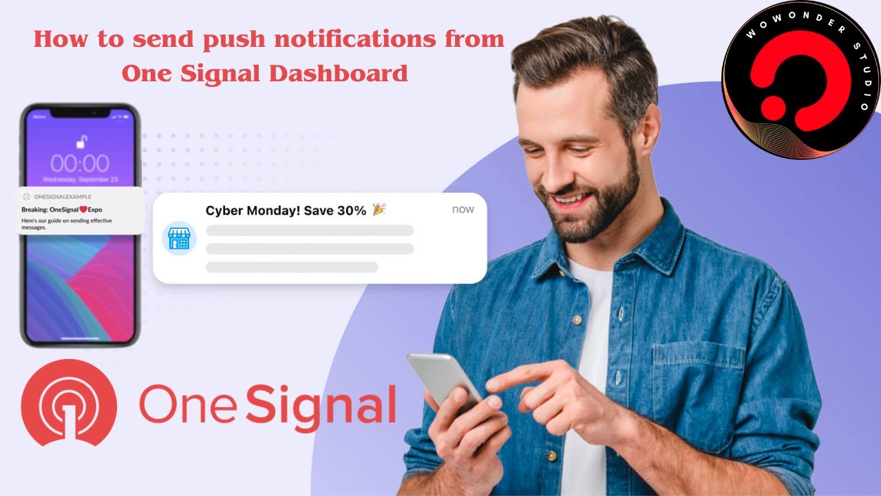How To Send Push Notification Using Onesignal Youtube