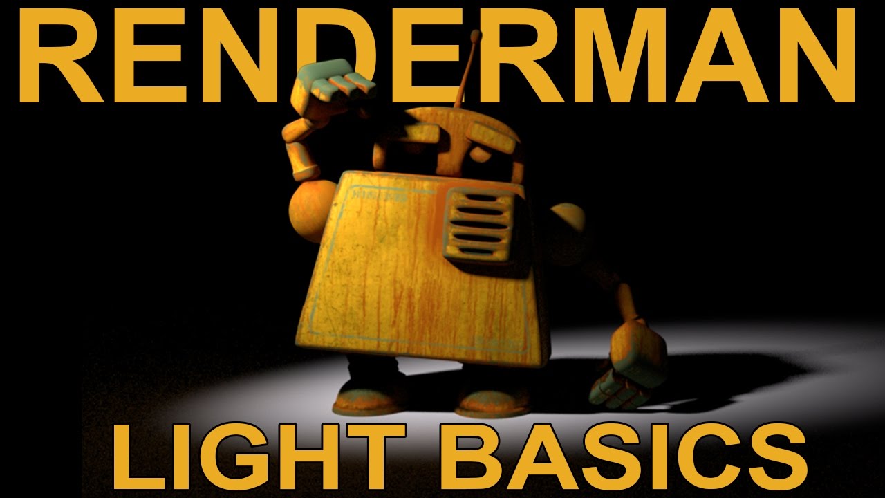 Renderman 21 Light Basics Tutorial Youtube