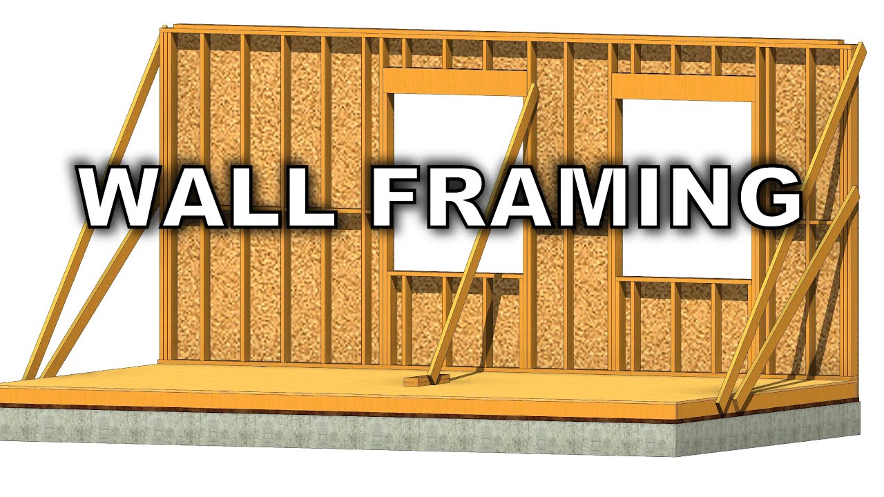 Wall Framing Basics Youtube