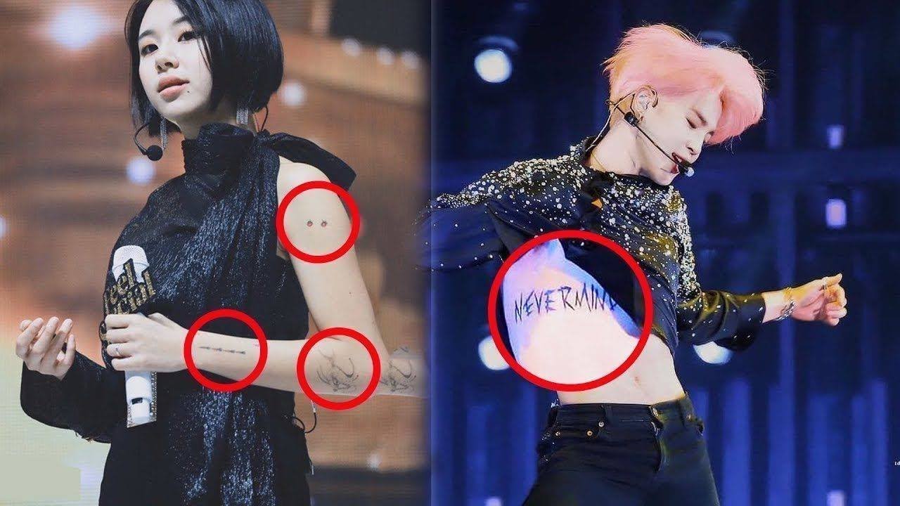 Kpop Idols With Tattoos And Their Meanings Youtube