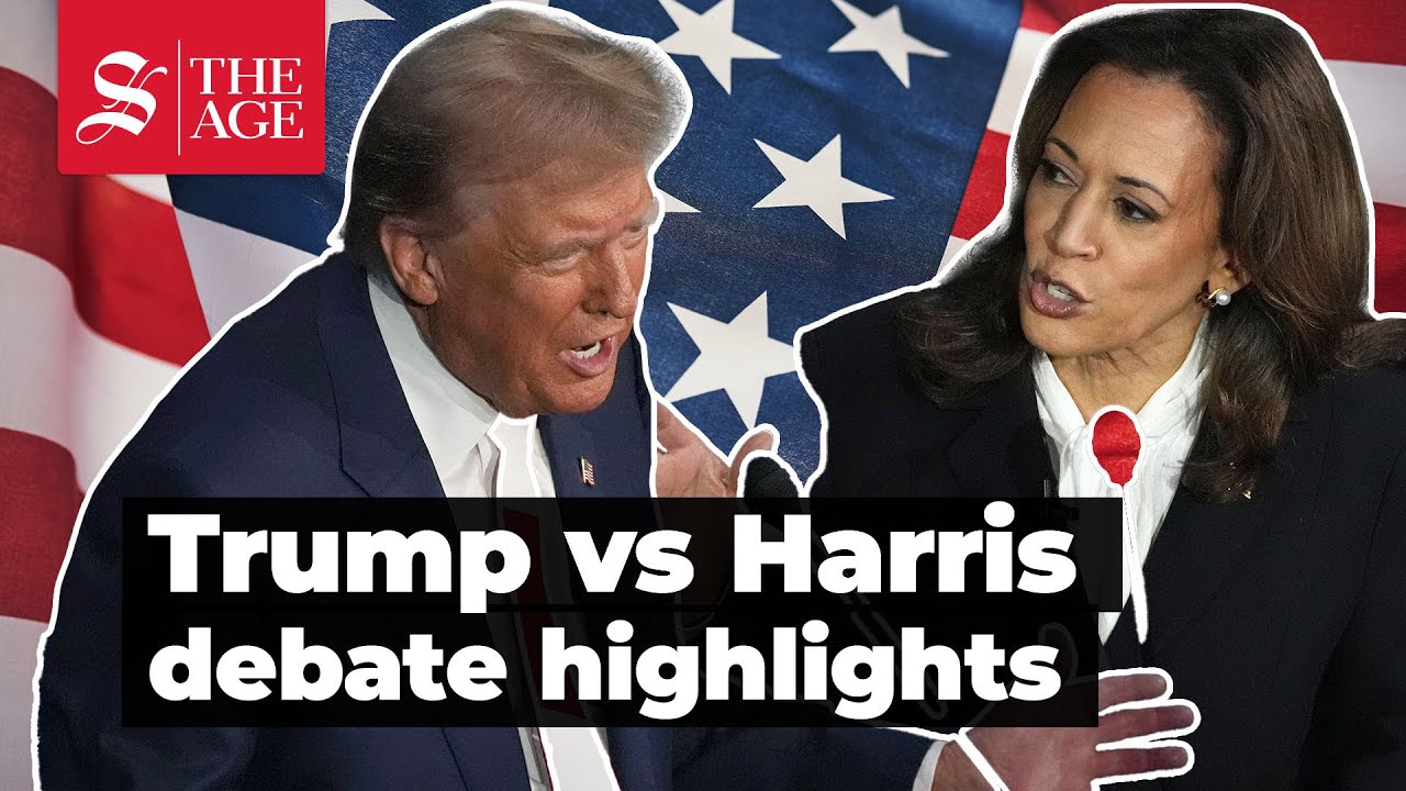 Harris V Trump Key Moments From The Us Presidential Debate Youtube