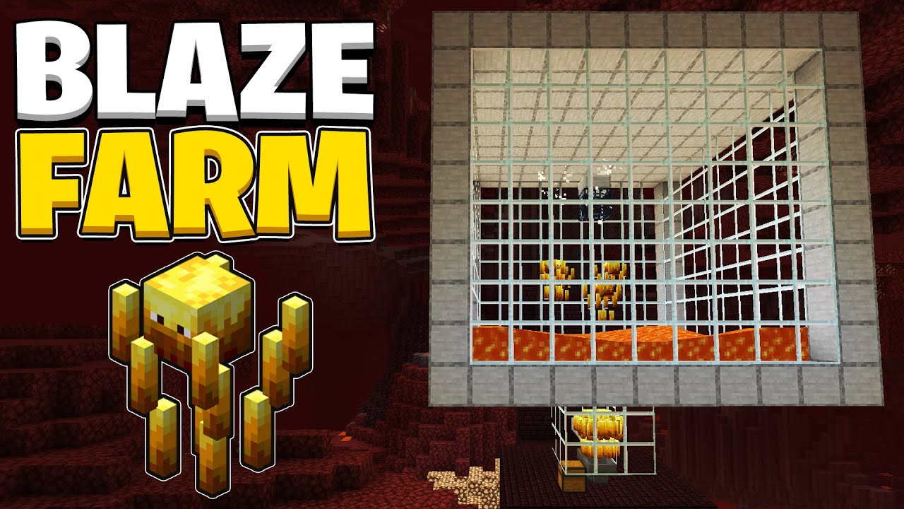Easy Blaze And Xp Farm For Minecraft 1 21 Youtube