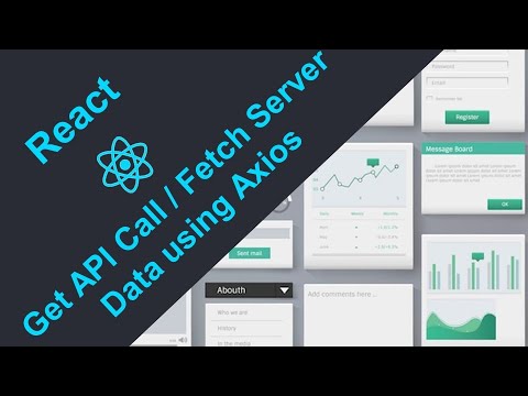 Get Api Call Fetch Server Data Using Axios In Reactjs Application