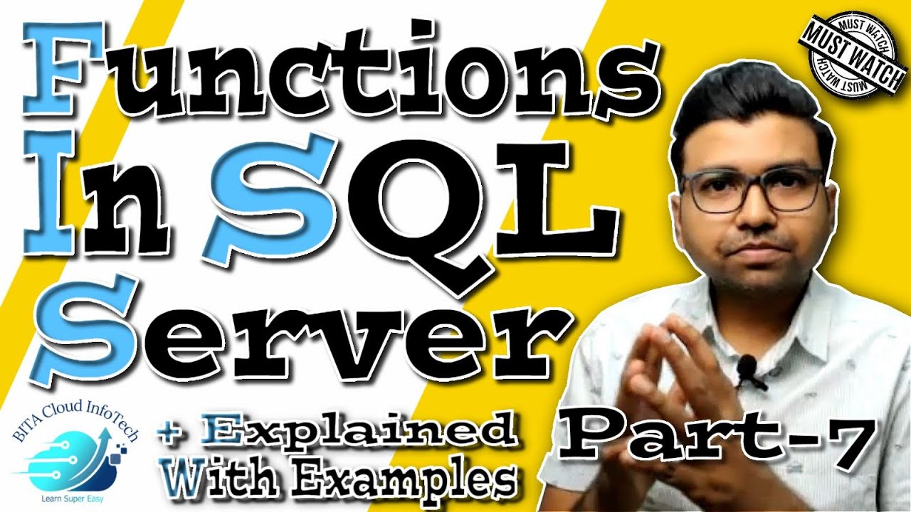 Mastering Sql Server Functions Agg User Defined Date String