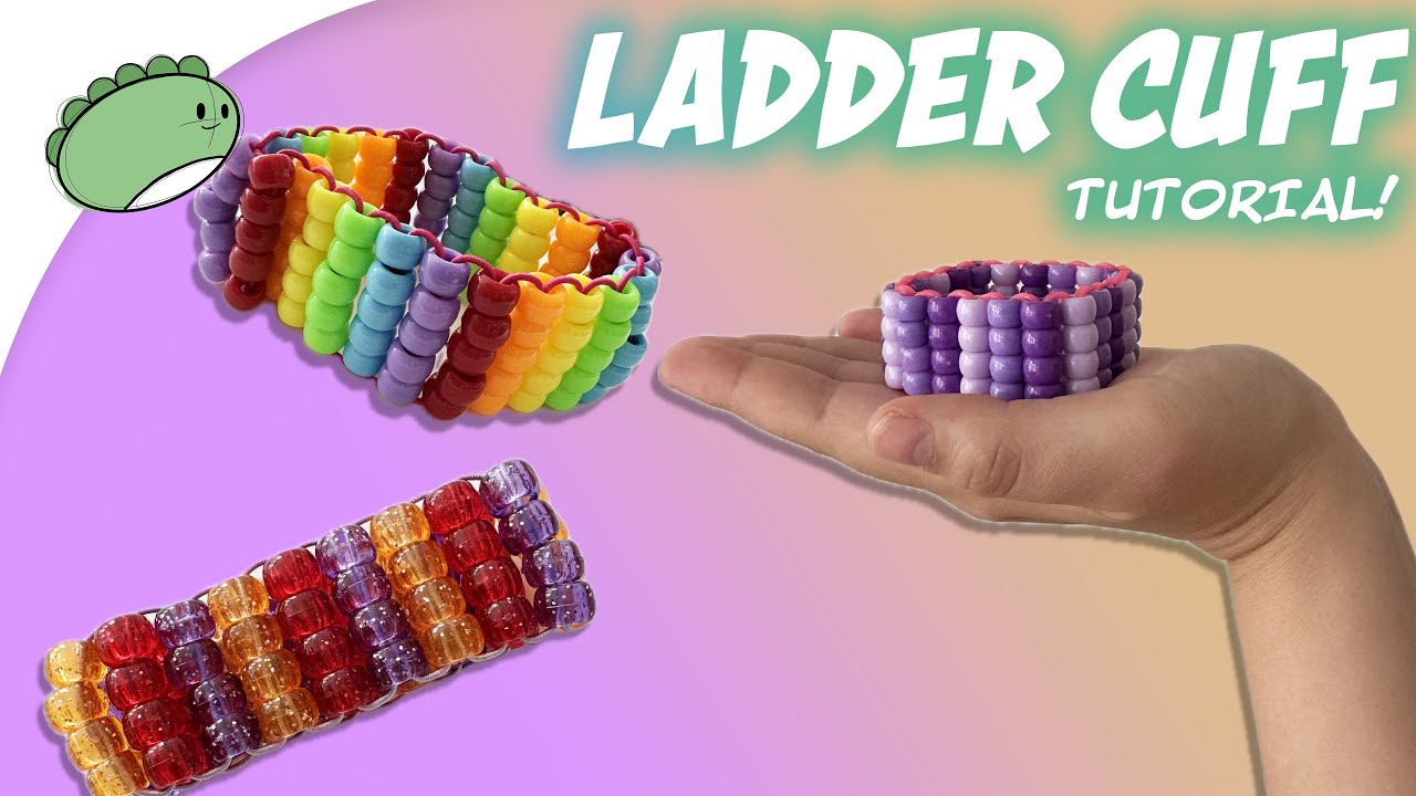 Ladder Cuff Kandi Tutorial Youtube