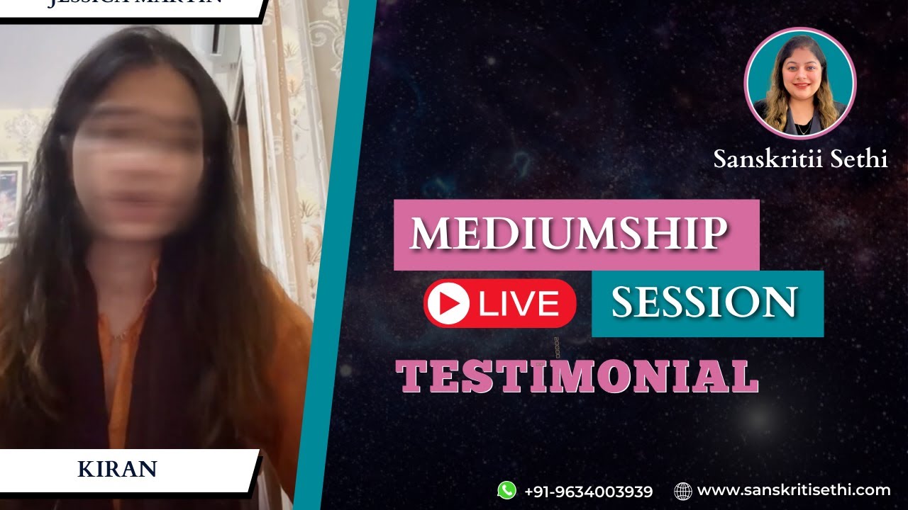 Mediumship Live Reading Testimonial Youtube