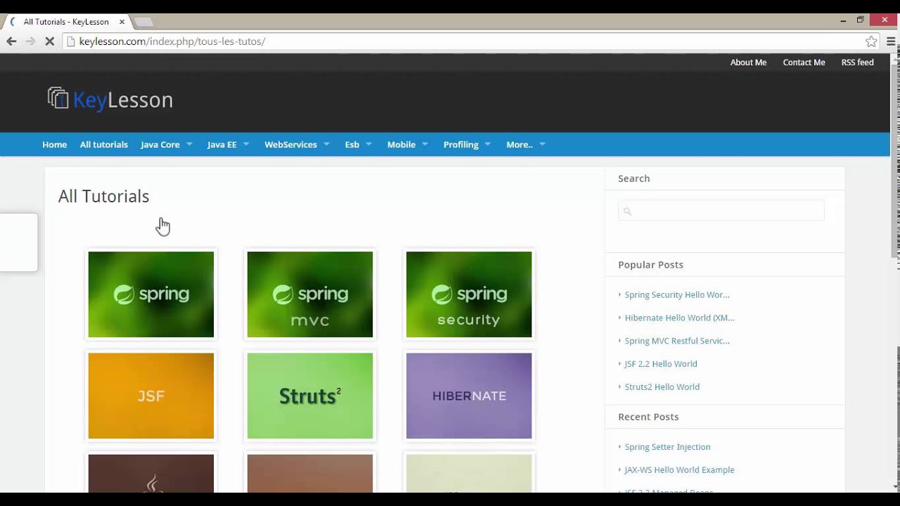 Java Web Programming Tutorials Youtube