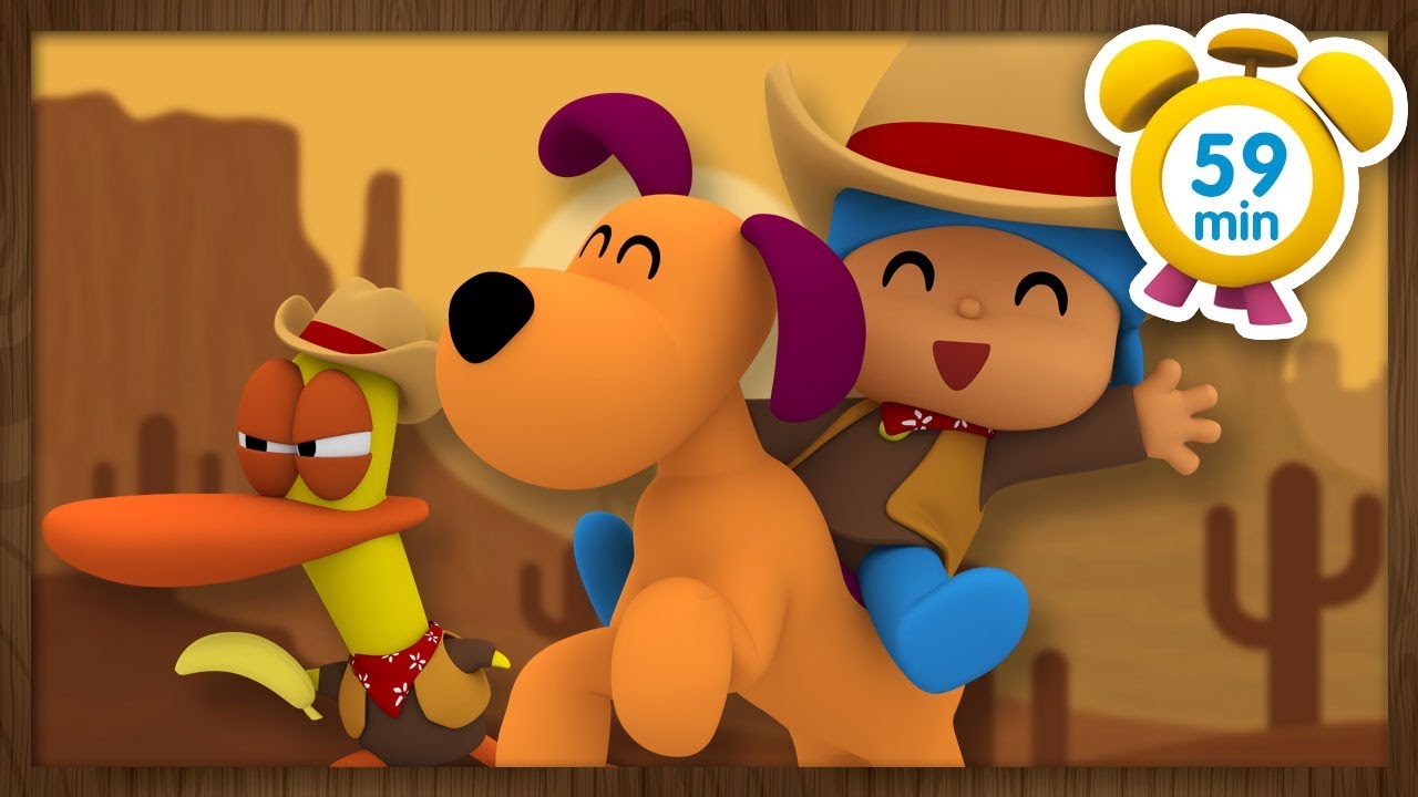 рџ Pocoyo Italiano Cowboy Pocoyo 59 Min Video E Cartoni Animati