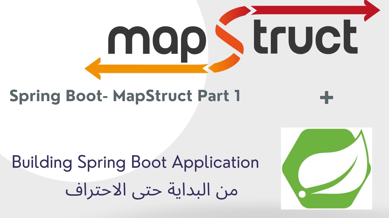 24 1 Spring Boot Mapstruct Part 1 Arabic بالعربي Youtube