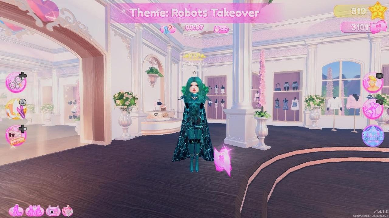 My Dti Outfit For Robot Takeover Youtube
