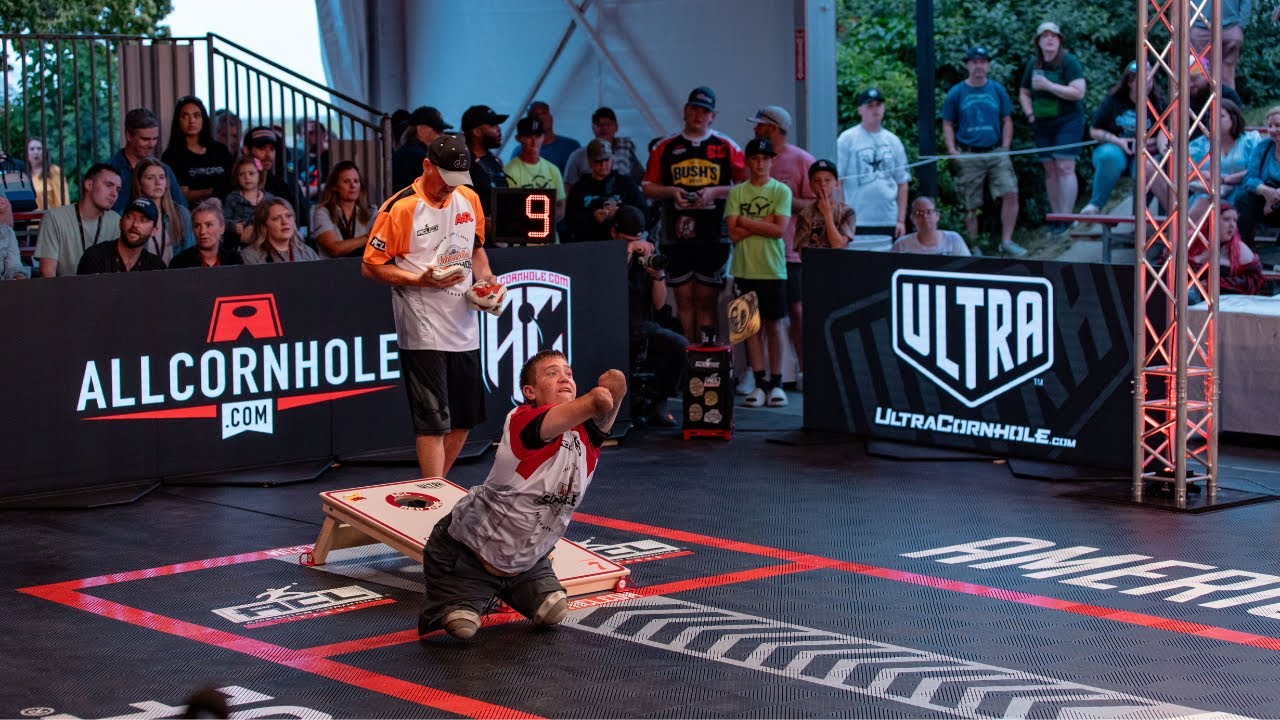 Quadruple Amputee Acl Pro Dayton Webber Is An Unstoppable Cornhole