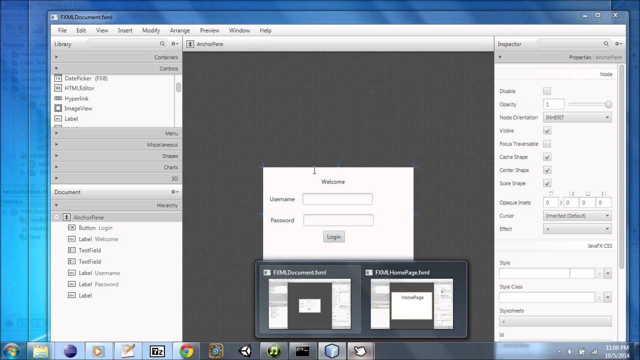 Javafx Java Gui Tutorial 4 Switching Scenes Tutorial How To