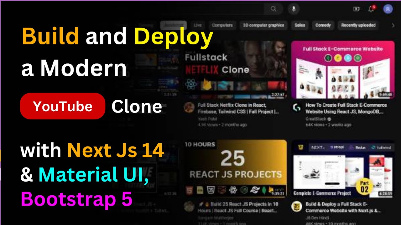 4 Build And Deploy A Modern Youtube Clone Application In Next Js 14
