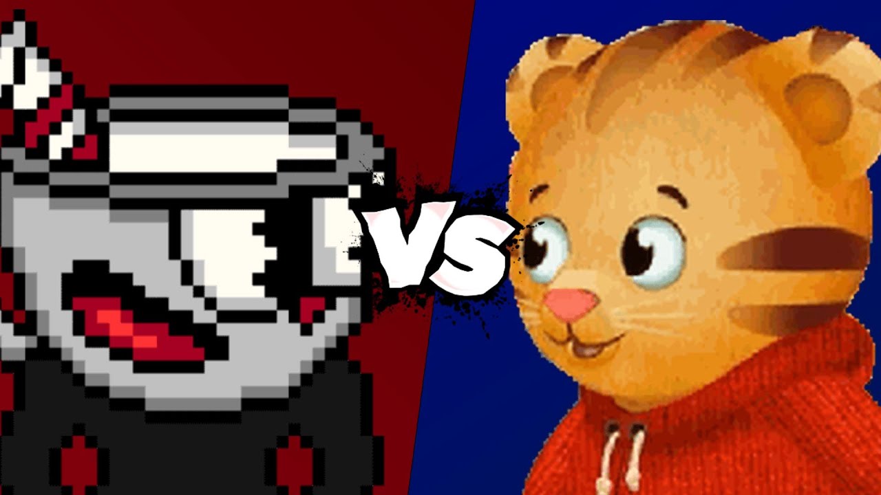Mugen Battle Cuphead Vs Daniel Tiger Youtube