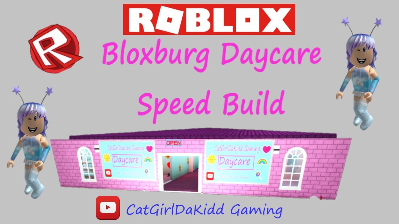 Bloxburg Daycare Speed Build Roblox Youtube