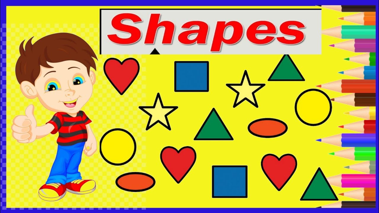 Draw Learn Basic Shapes For Kids How To Draw Geometric Shapes