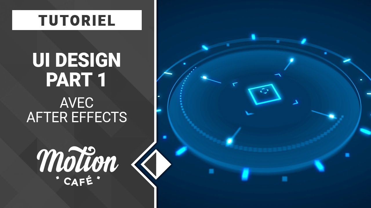 Tuto Ui Design Avec After Effects Part 1 Youtube