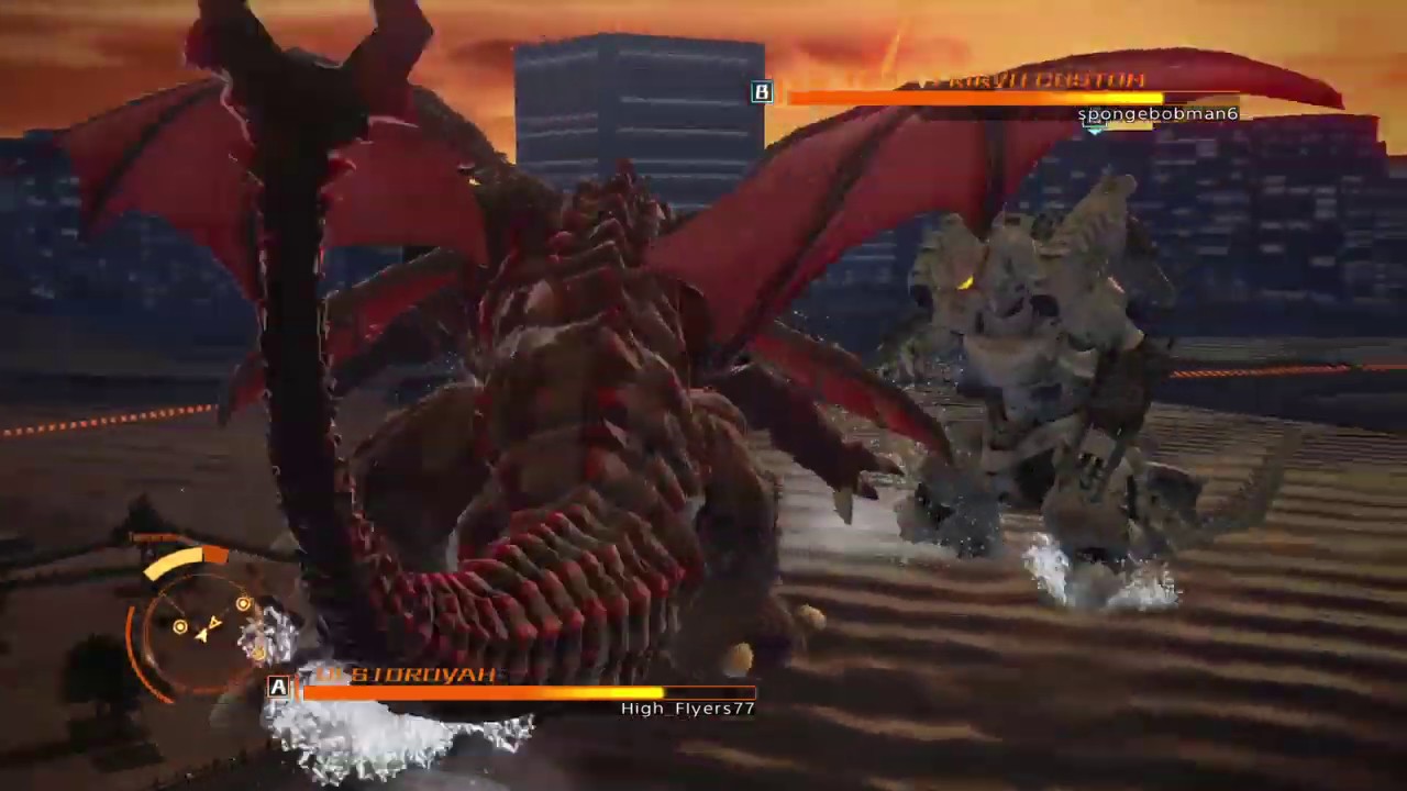 Godzilla Ps4 Destroyah Vs Type 3 Kiryu Youtube