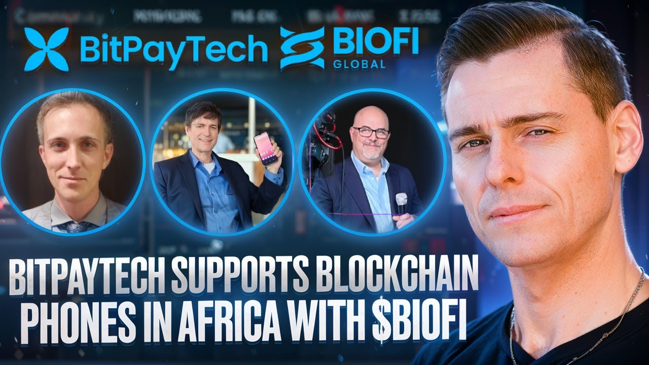 Africa Goes Crypto First Blockchain Phones Bitpaytech Biofi