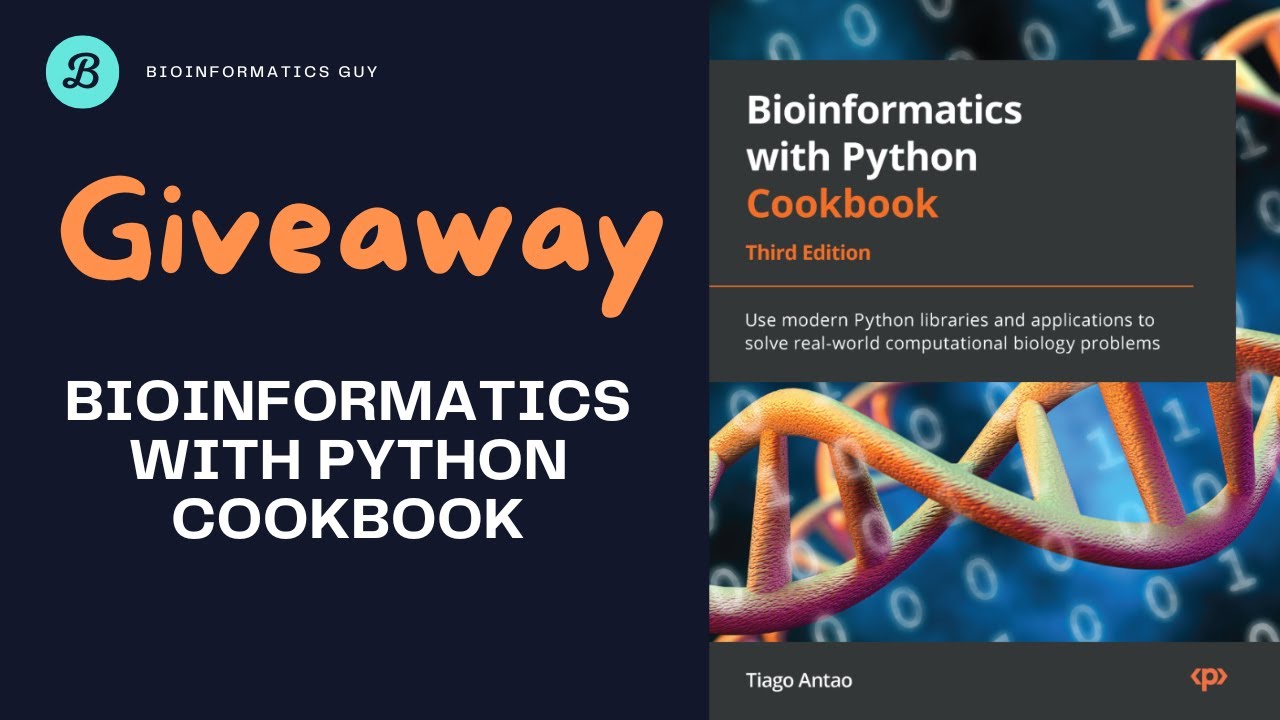 Bioinformatics With Python Book Giveaway Youtube